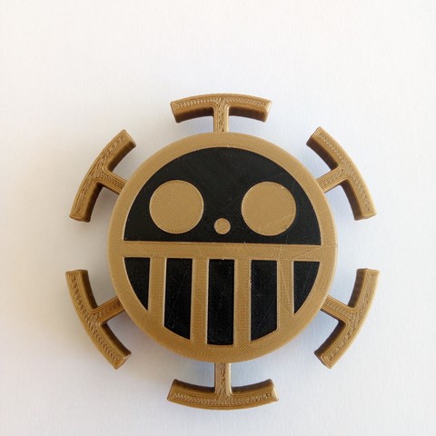 Download STL file Hand Spinner One Piece • 3D printer design ・ Cults